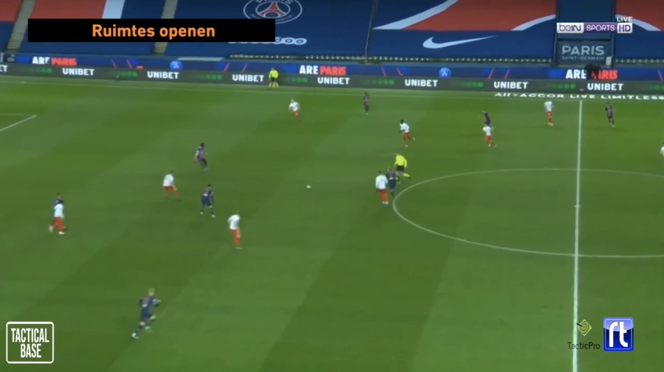 Ruimtes openen: PSG 1 - Tactical Base