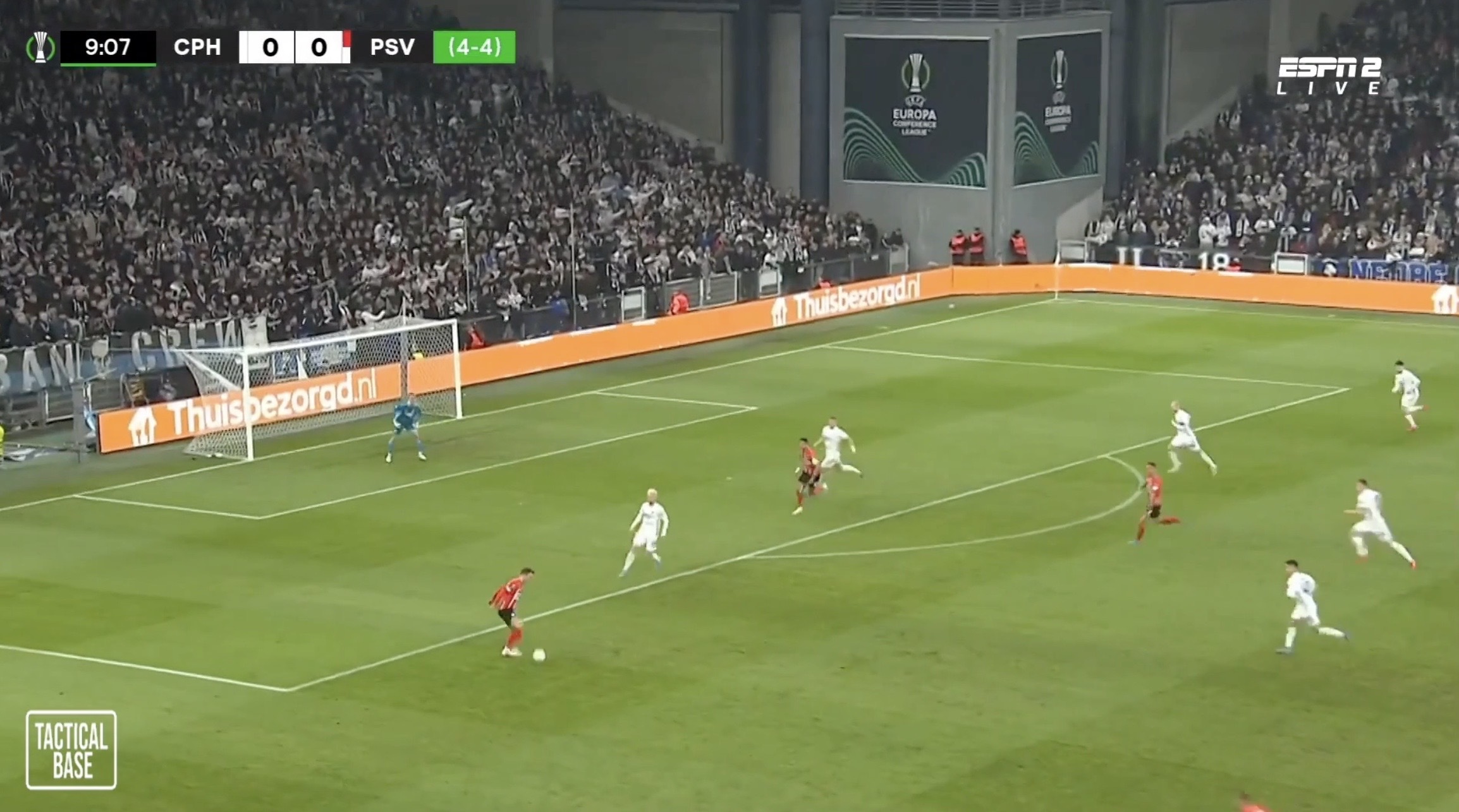 Overtal back-zone: PSV 2 - Tactical Base